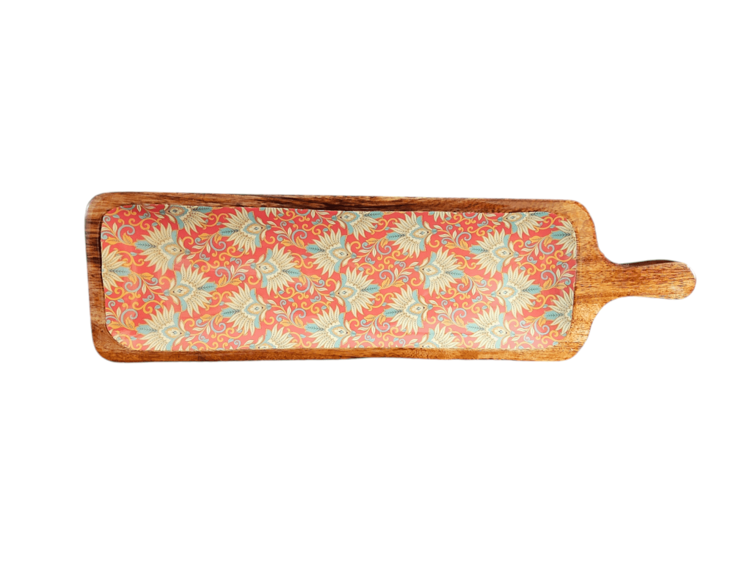 Bat Shaped Platter - Red Floral Collection - aeikyam.com