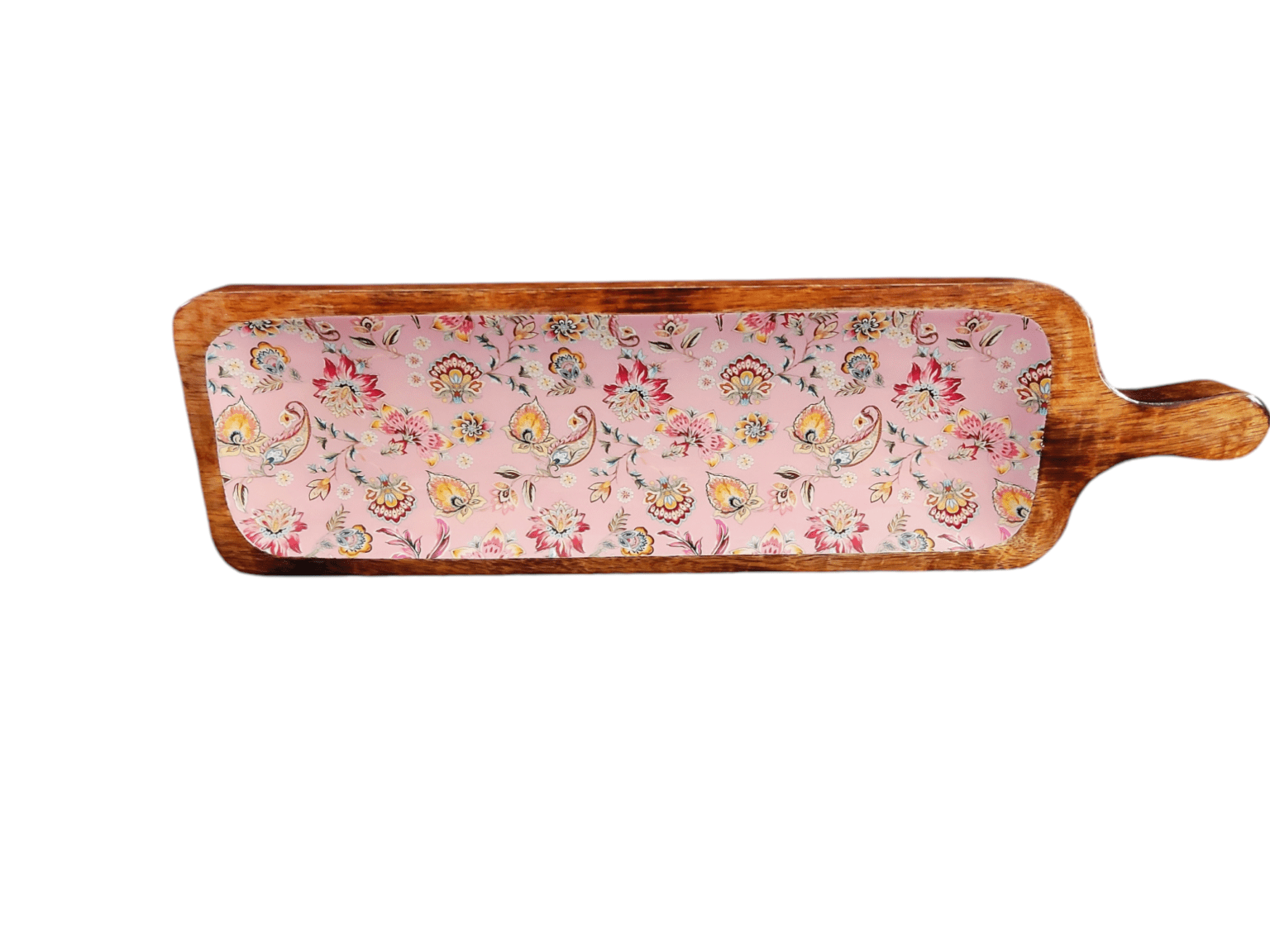 Bat Shaped Platter – Pink Paisley Collection – aeikyam.com